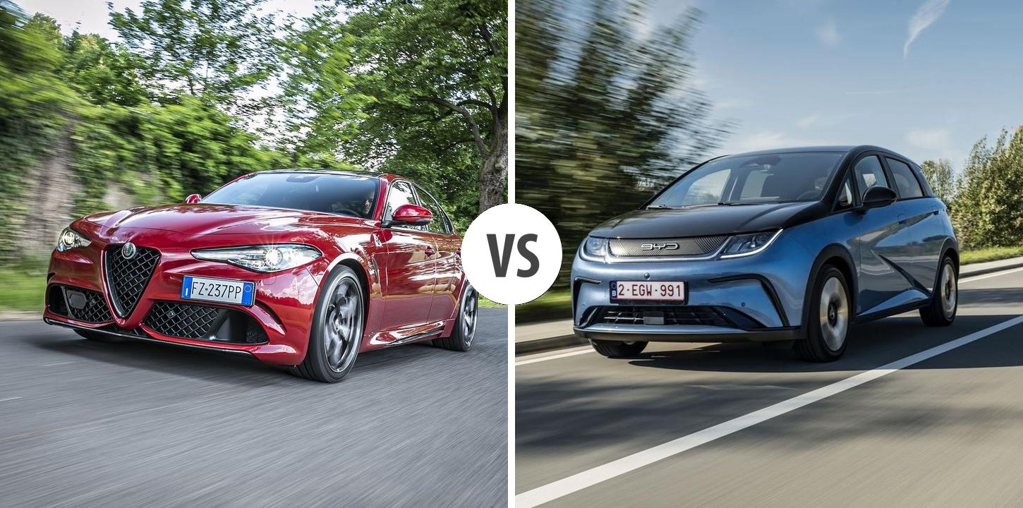 Alfa Romeo Giulia VS BYD Dolphin – Vergleiche Preise, Leistung ...
