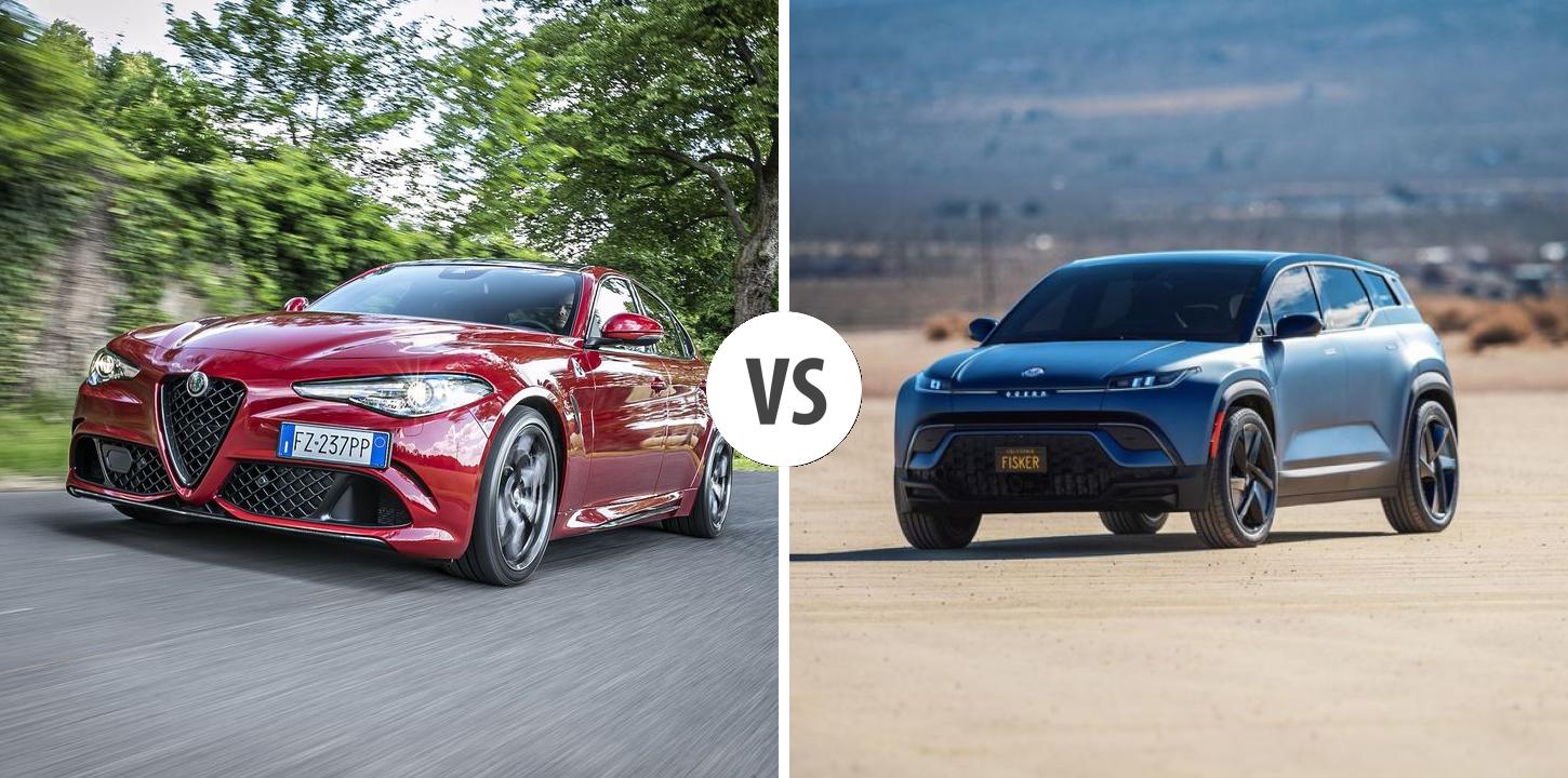 Alfa Romeo Giulia VS Fisker Ocean Autovergleich | AUTOGOTT.DE