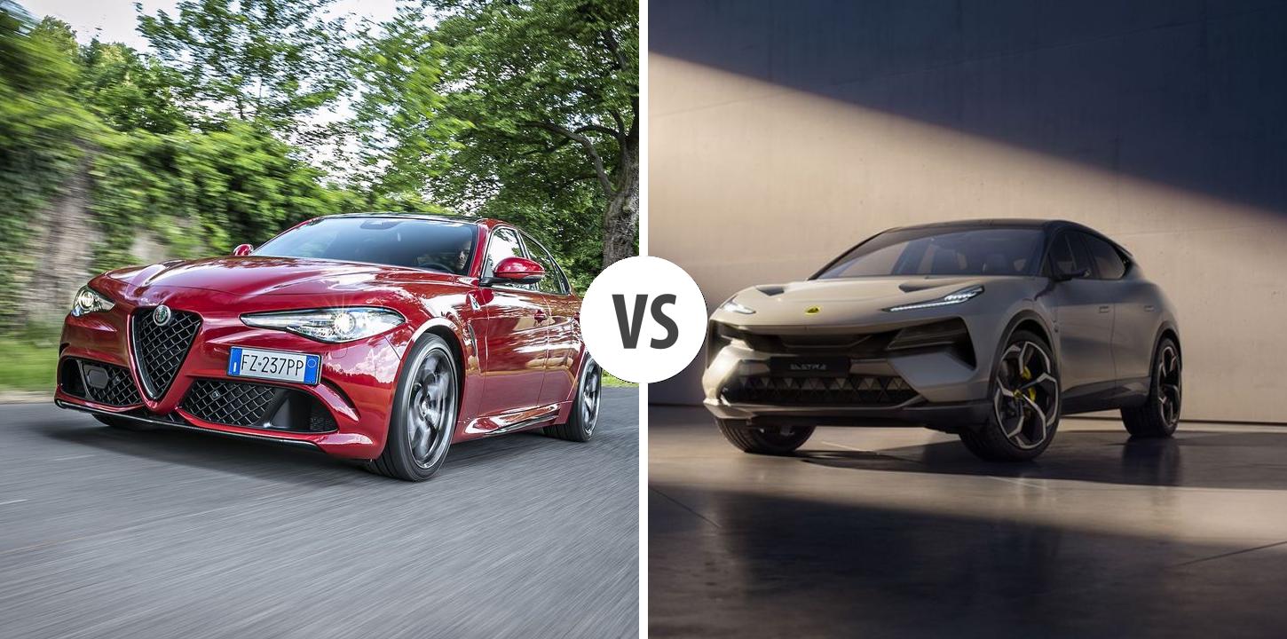 Alfa Romeo Giulia VS Lotus Eletre – Vergleiche Preise, Leistung ...