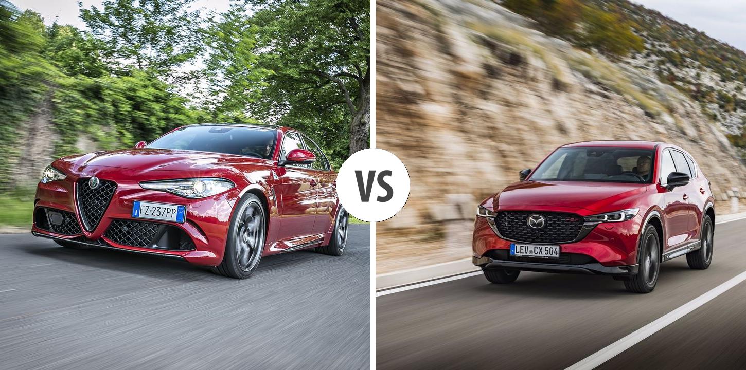 Alfa Romeo Giulia VS Mazda CX-5 – Vergleiche Preise, Leistung ...