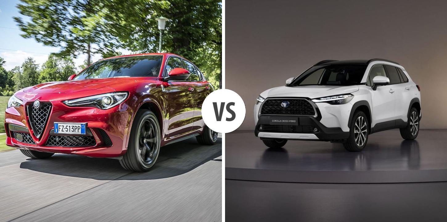 Alfa Romeo Stelvio VS Toyota Corolla Cross – Vergleiche Preise ...