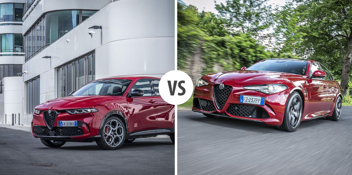 Alfa Romeo Tonale VS Alfa Romeo Giulia Autovergleich | AUTOGOTT.DE