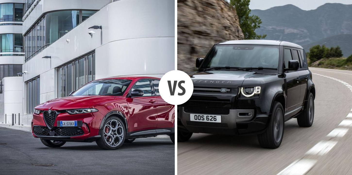 Alfa Romeo Tonale VS Land Rover Defender Autovergleich | AUTOGOTT.DE