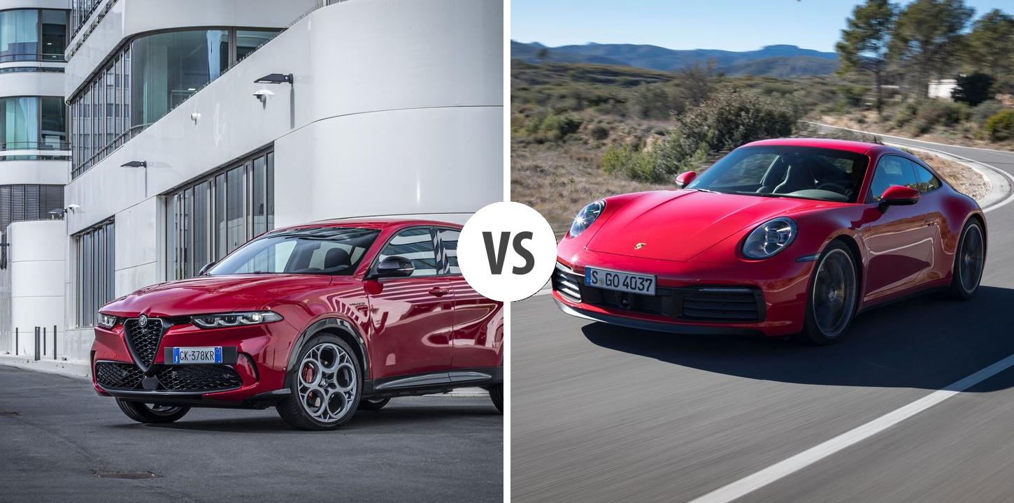 Alfa Romeo Tonale VS Porsche 911 Coupé – Vergleiche Preise, Leistung ...