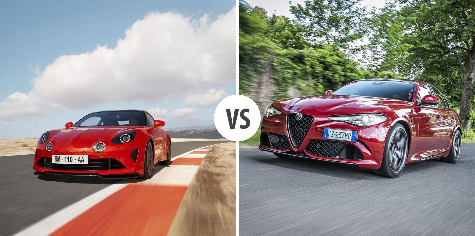 Alpine A110 VS Alfa Romeo Giulia – Vergleiche Preise, Leistung ...