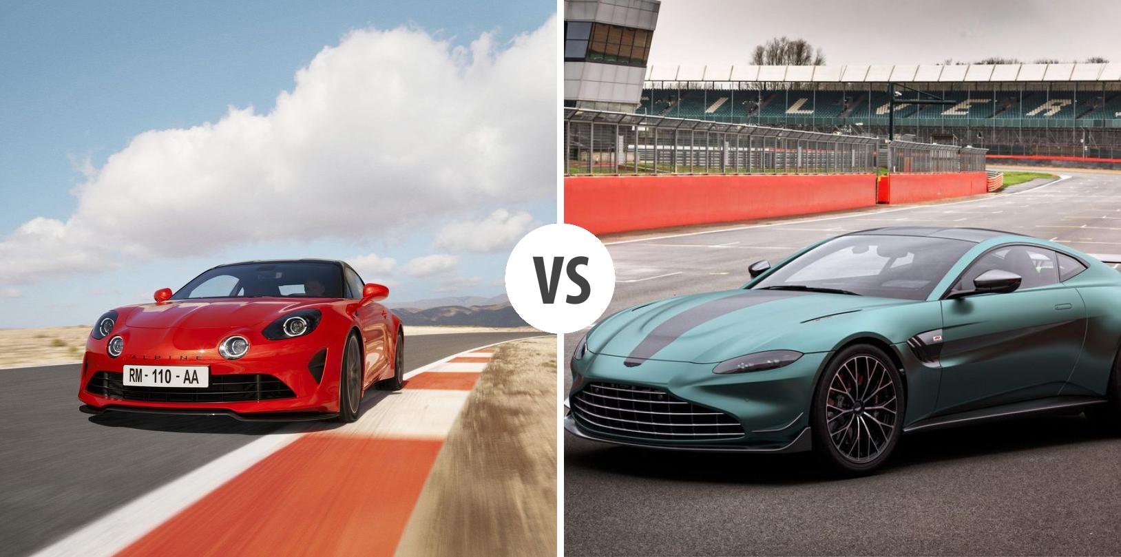 Alpine A110 VS Aston Martin Vantage Sport Coupe Autovergleich | AUTOGOTT.DE