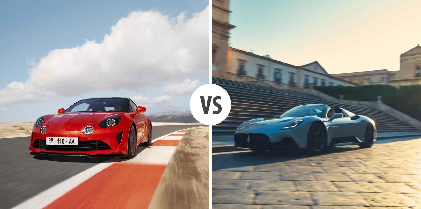 Alpine A110 VS Maserati MC20 Cabriolet – Vergleiche Preise, Leistung ...