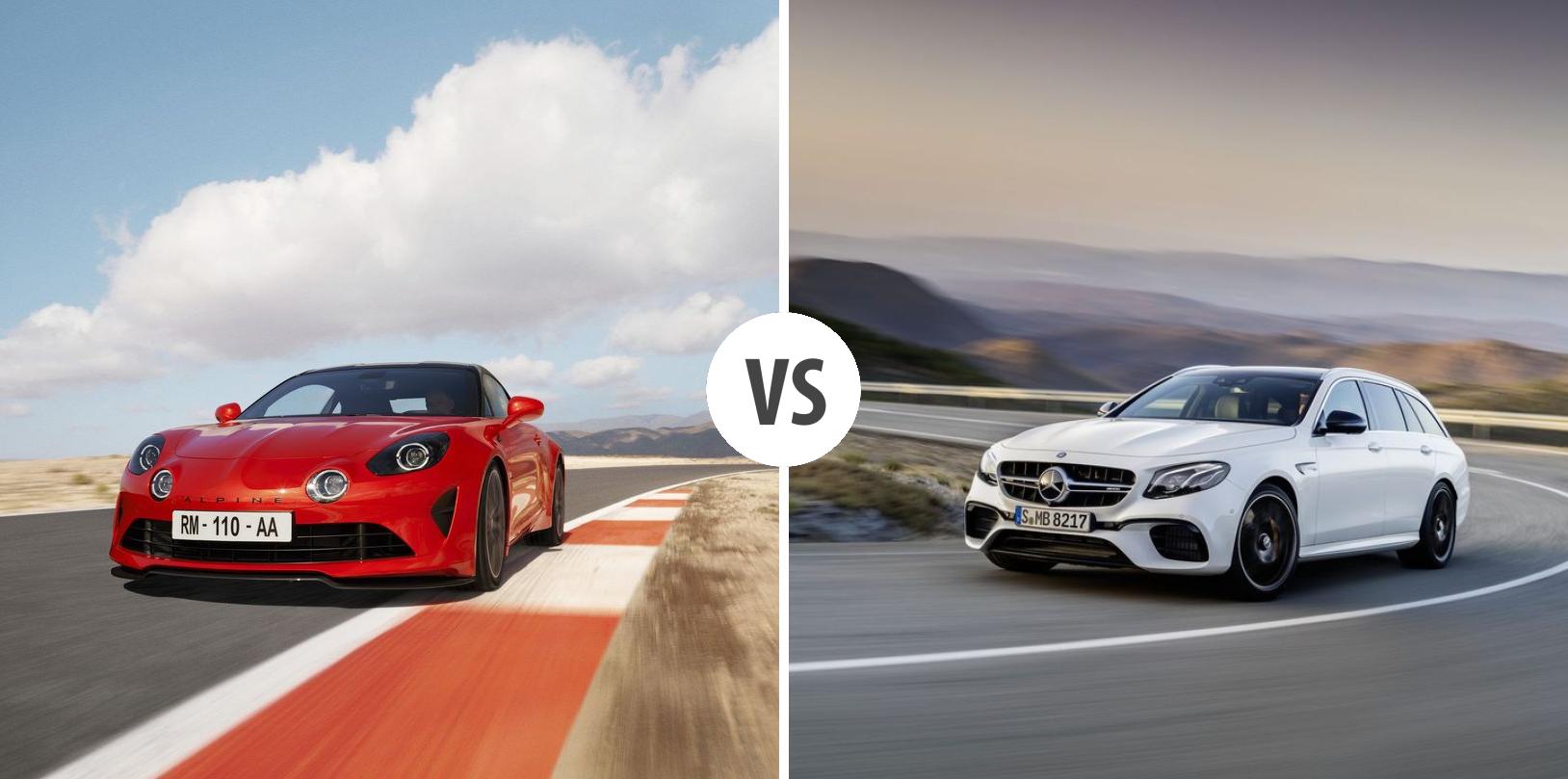 Alpine A110 VS Mercedes E-Klasse T-Modell – Vergleiche Preise, Leistung ...