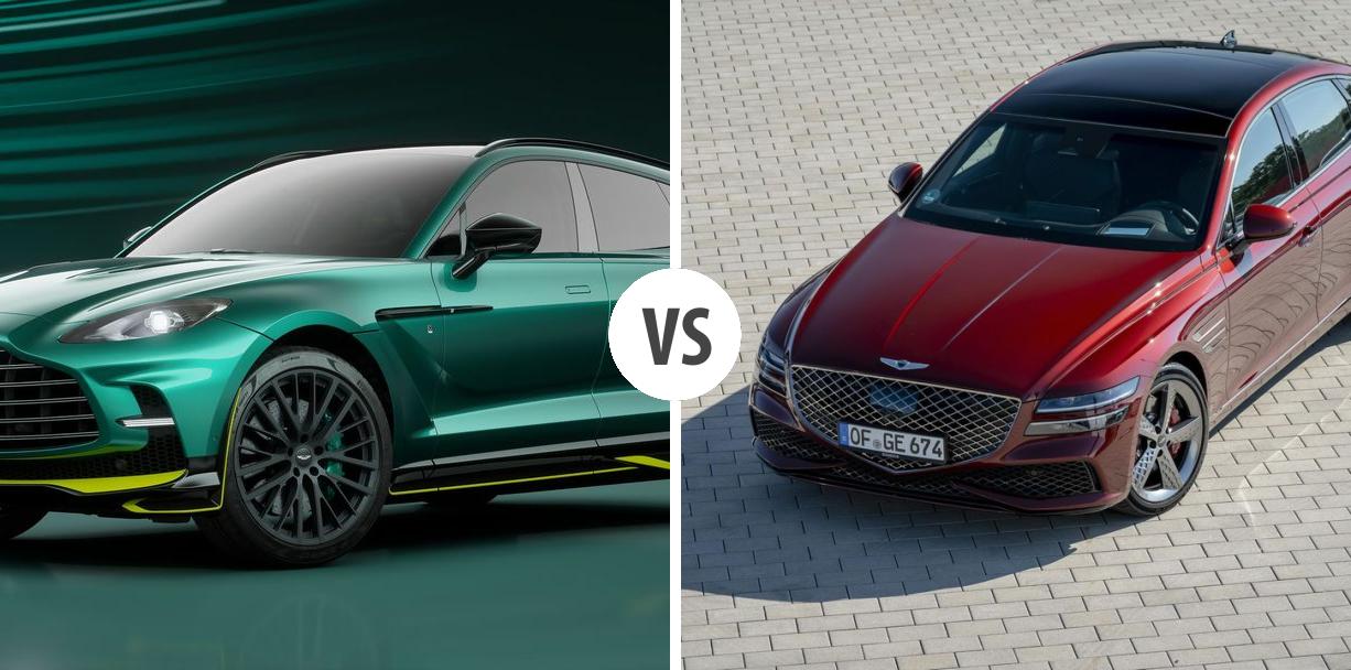 Aston Martin DBX VS Genesis G80 – Vergleiche Preise, Leistung ...