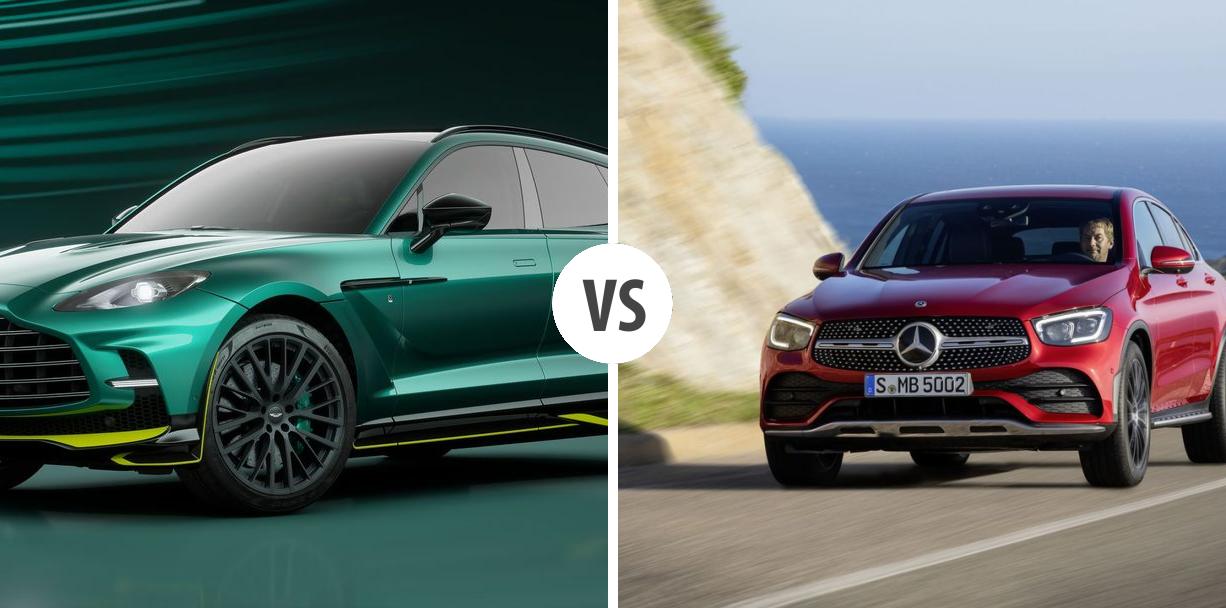 Aston Martin DBX VS Mercedes GLC Coupé Autovergleich | AUTOGOTT.DE
