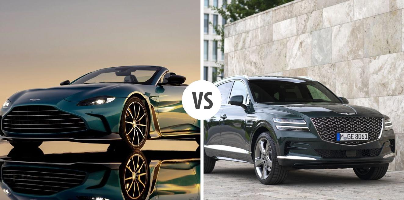 Aston Martin Vantage Roadster VS Genesis GV80 Autovergleich | AUTOGOTT.DE
