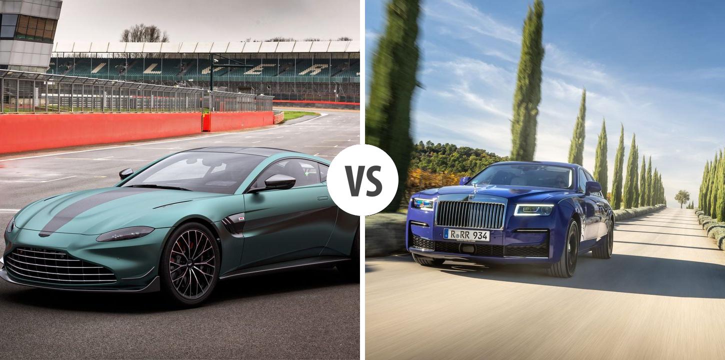 Aston Martin Vantage Sport Coupe VS Rolls-Royce Ghost – Vergleiche ...