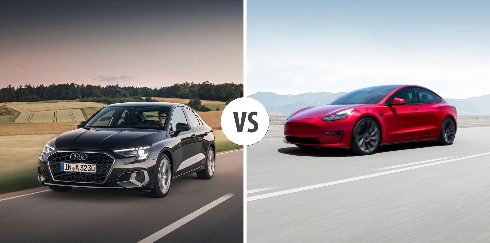 Audi A3 Limousine VS TESLA Model 3 – Vergleiche Preise, Leistung ...