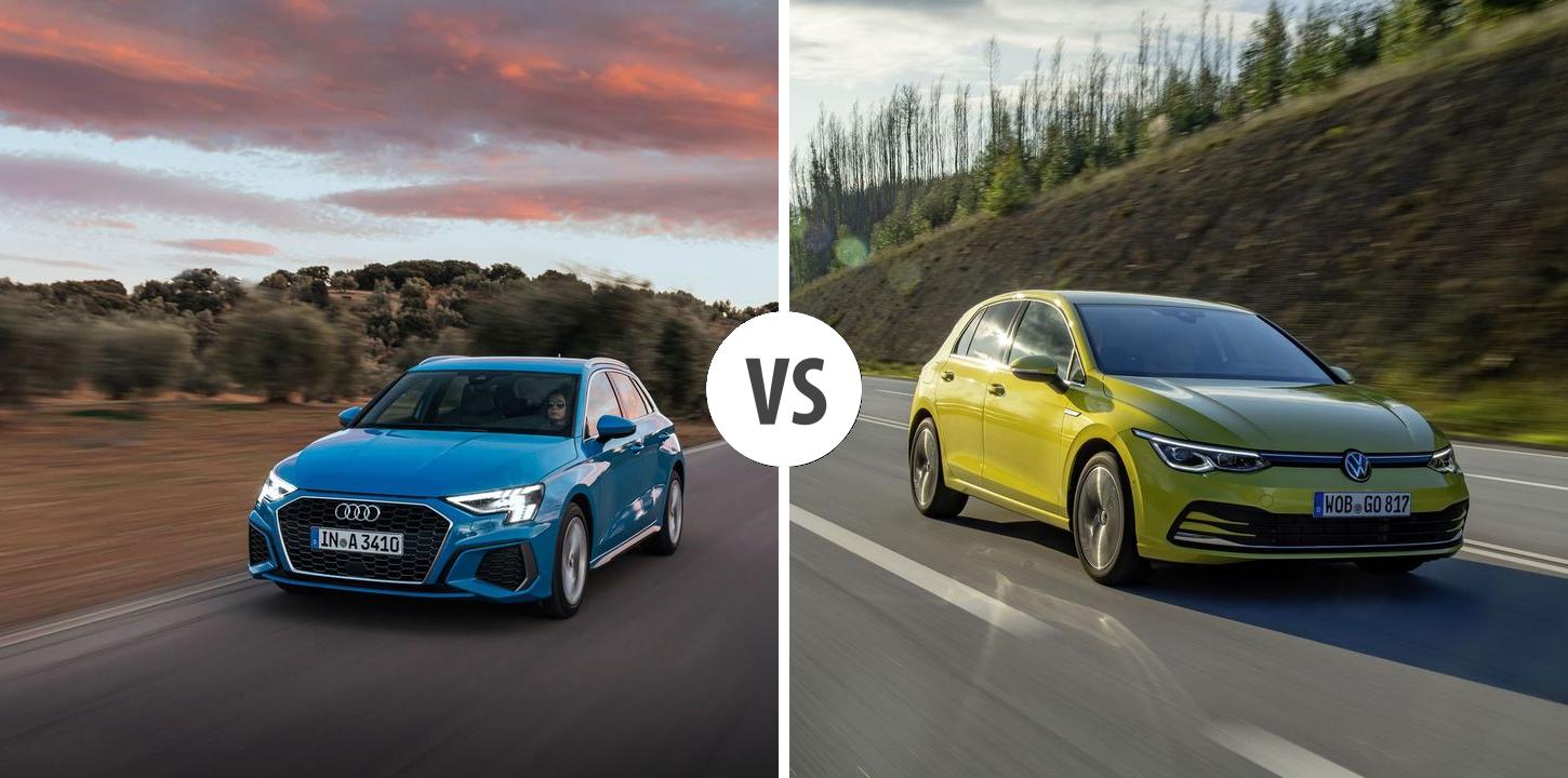 Audi A3 Sportback VS Volkswagen Golf – Vergleiche Preise, Leistung ...