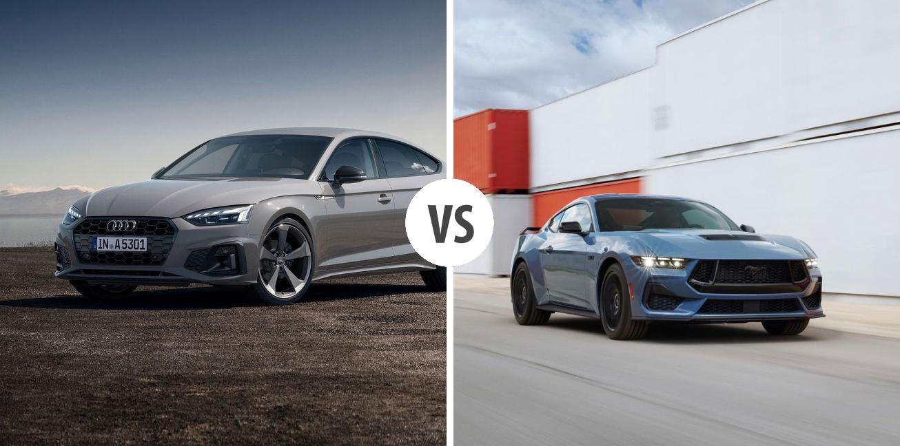 Audi A5 Sportback VS Ford Mustang Fastback – Vergleiche Preise ...