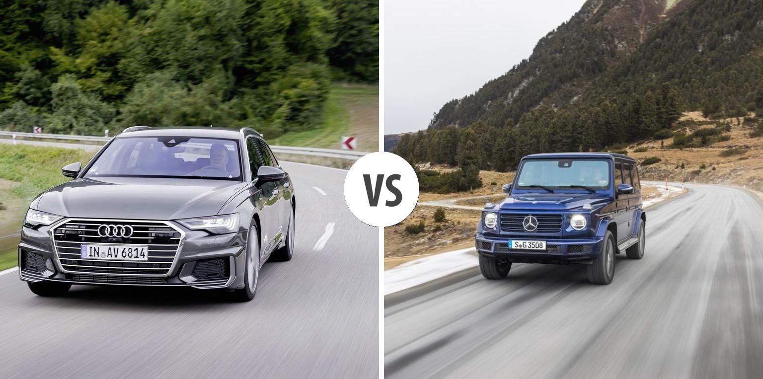 Audi A6 Avant VS Mercedes G-Klasse – Vergleiche Preise, Leistung ...