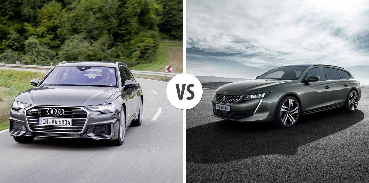 Audi A6 Avant VS Peugeot 508 SW – Vergleiche Preise, Leistung ...