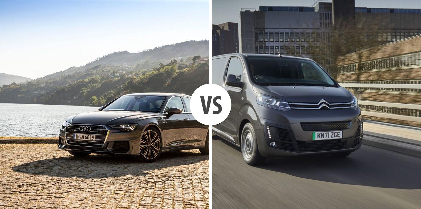 Audi A6 Limousine VS Citroën Spacetourer – Vergleiche Preise, Leistung ...