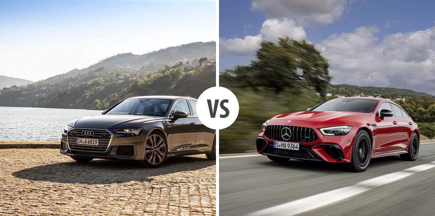Audi A6 Limousine VS Mercedes AMG GT 4-Türer Coupé – Vergleiche Preise ...