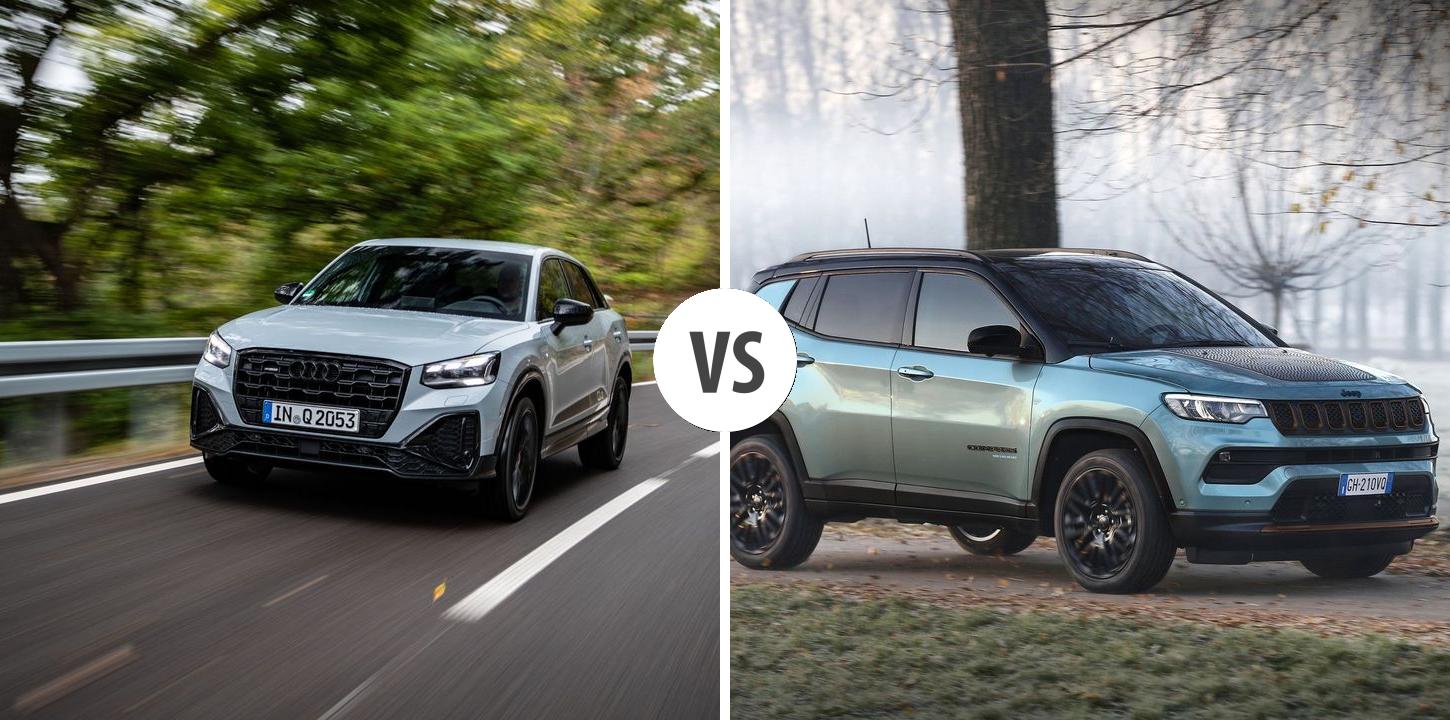 Audi Q2 VS Jeep Compass – Vergleiche Preise, Leistung, Kofferraum ...
