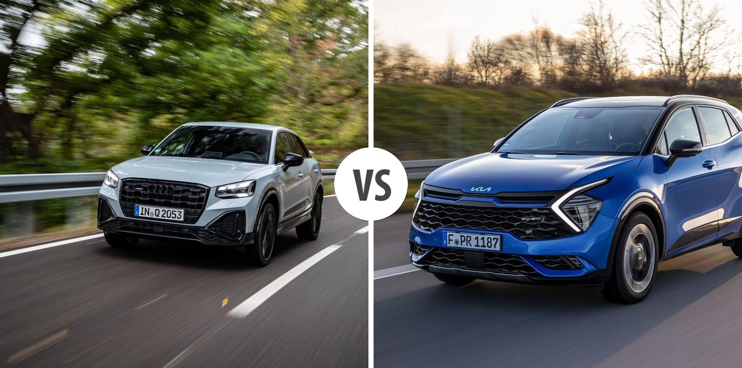 Audi Q2 VS KIA Sportage – Vergleiche Preise, Leistung, Kofferraum ...
