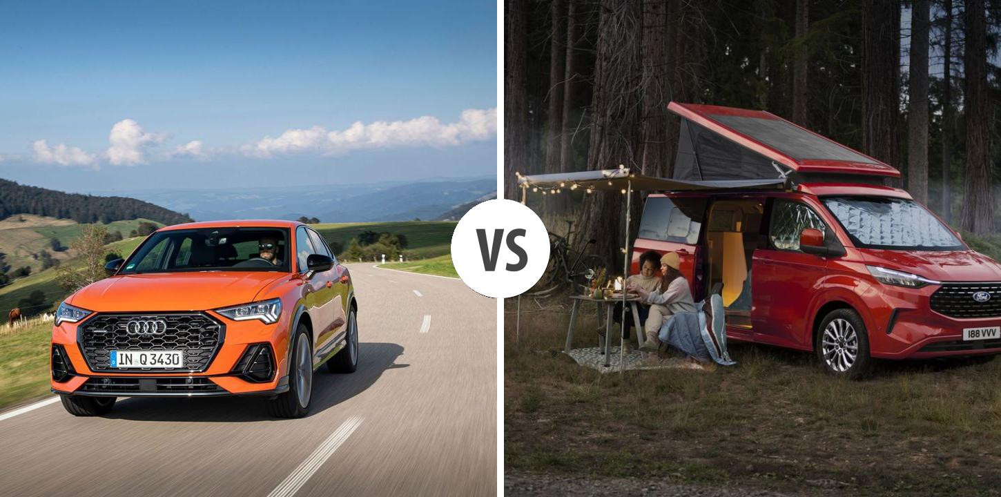Audi Q3 Sportback VS Ford Transit Custom Wohnmobil – Vergleiche Preise ...