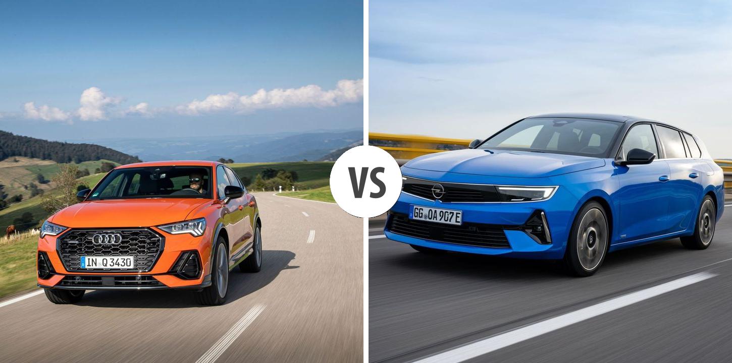 Audi Q3 Sportback VS Opel Astra Sports Tourer – Vergleiche Preise ...