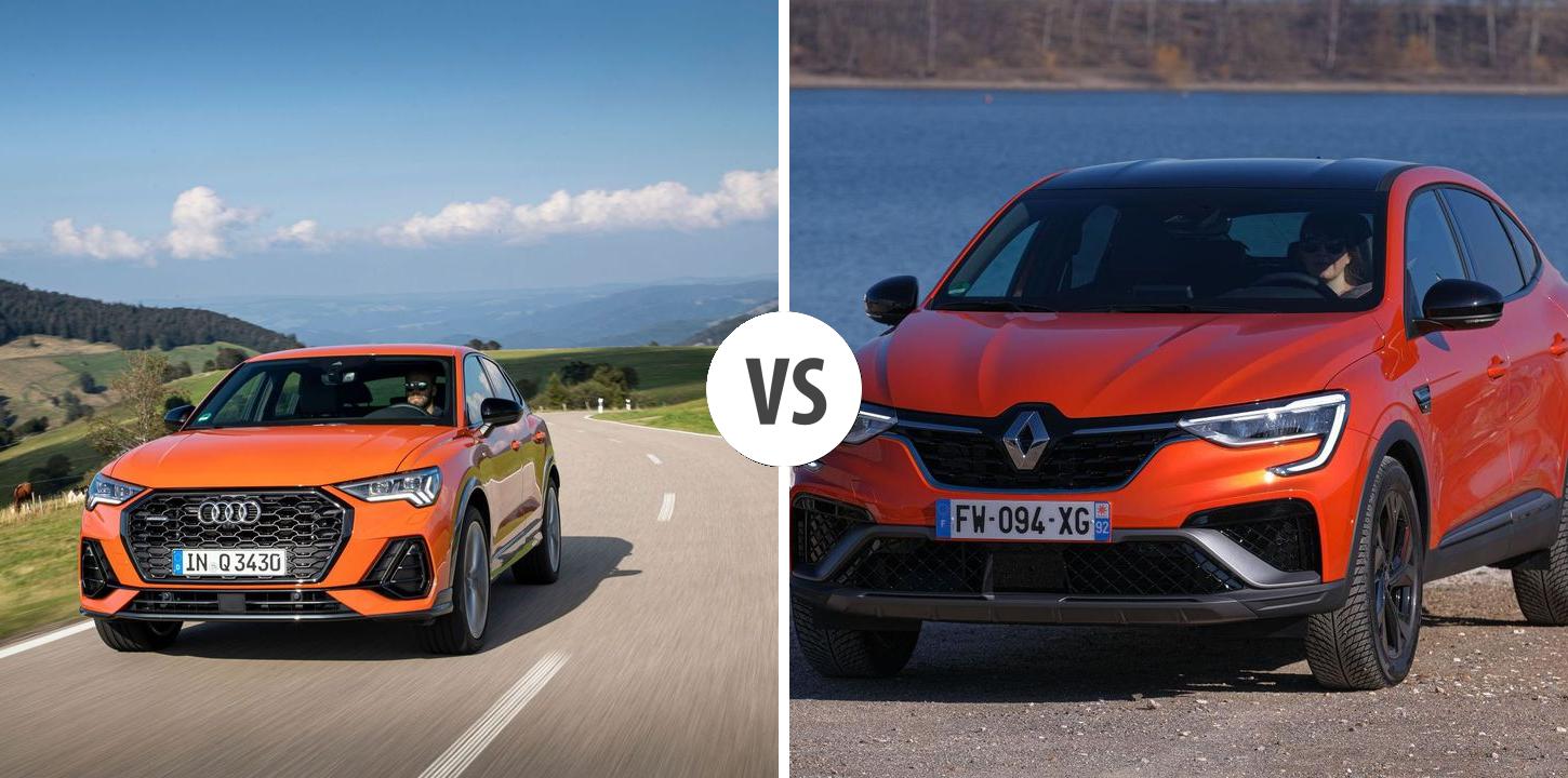 Audi Q3 Sportback VS Renault Arkana – Vergleiche Preise, Leistung ...