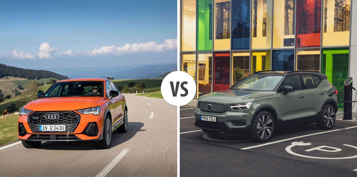 Audi Q3 Sportback VS Volvo XC40 Elektro Autovergleich | AUTOGOTT.DE