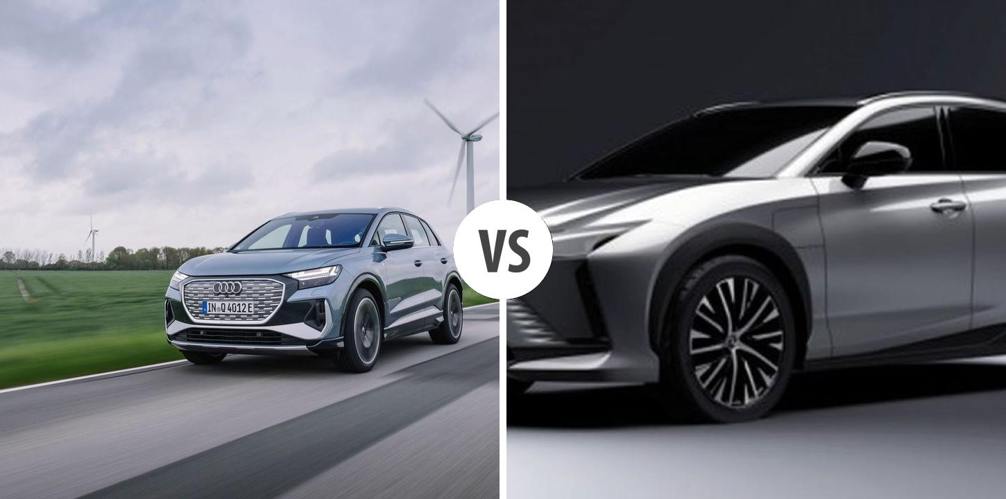 Audi Q4 e-tron VS Lexus RZ Autovergleich | AUTOGOTT.DE