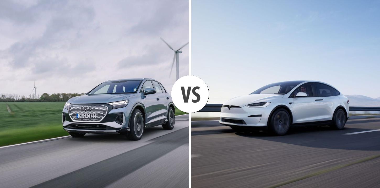 Audi Q4 e-tron VS TESLA Model X – Vergleiche Preise, Leistung ...
