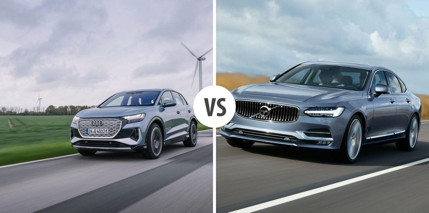 Audi Q4 e-tron VS Volvo S90 Autovergleich | AUTOGOTT.DE