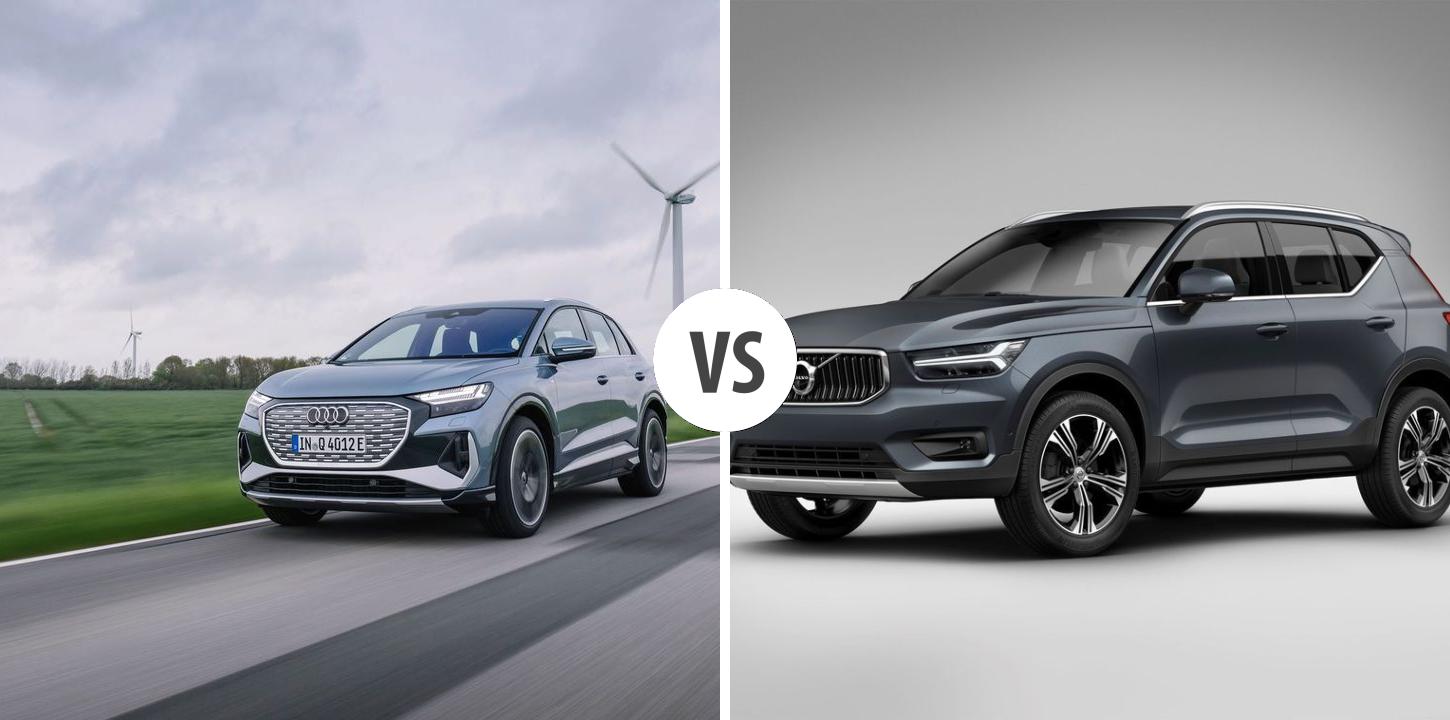 Audi Q4 e-tron VS Volvo XC40 – Vergleiche Preise, Leistung, Kofferraum & Ausstattungen | AUTOGOTT.DE