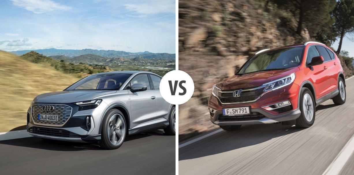 Audi Q4 Sportback e-tron VS Honda CR-V – Vergleiche Preise, Leistung ...