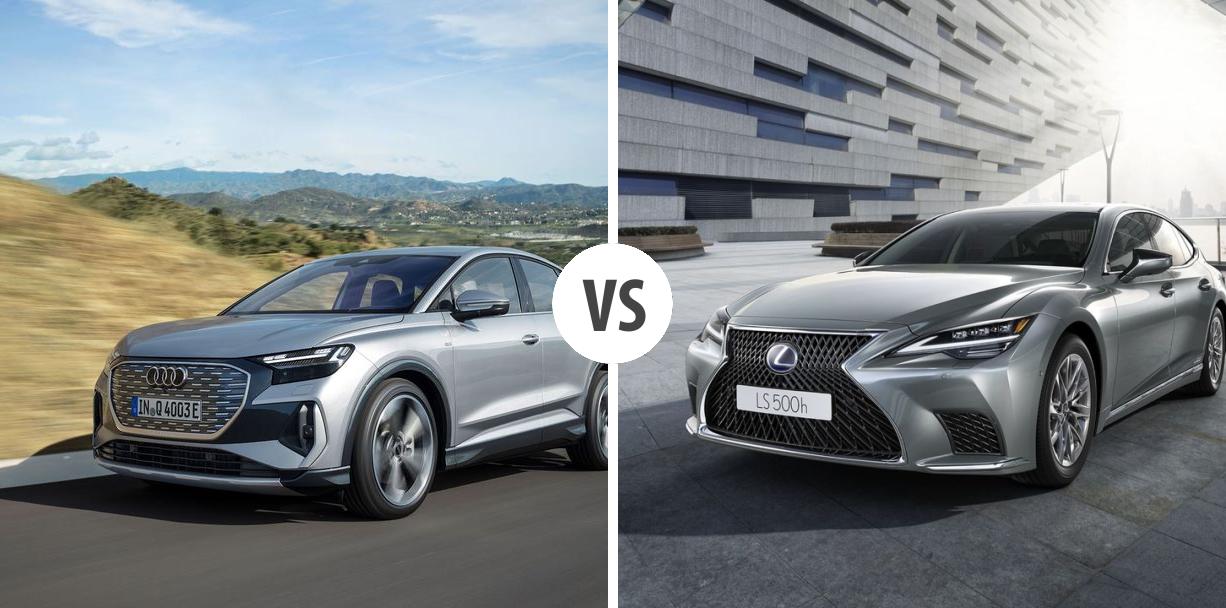 Audi Q4 Sportback e-tron VS Lexus LS – Vergleiche Preise, Leistung ...