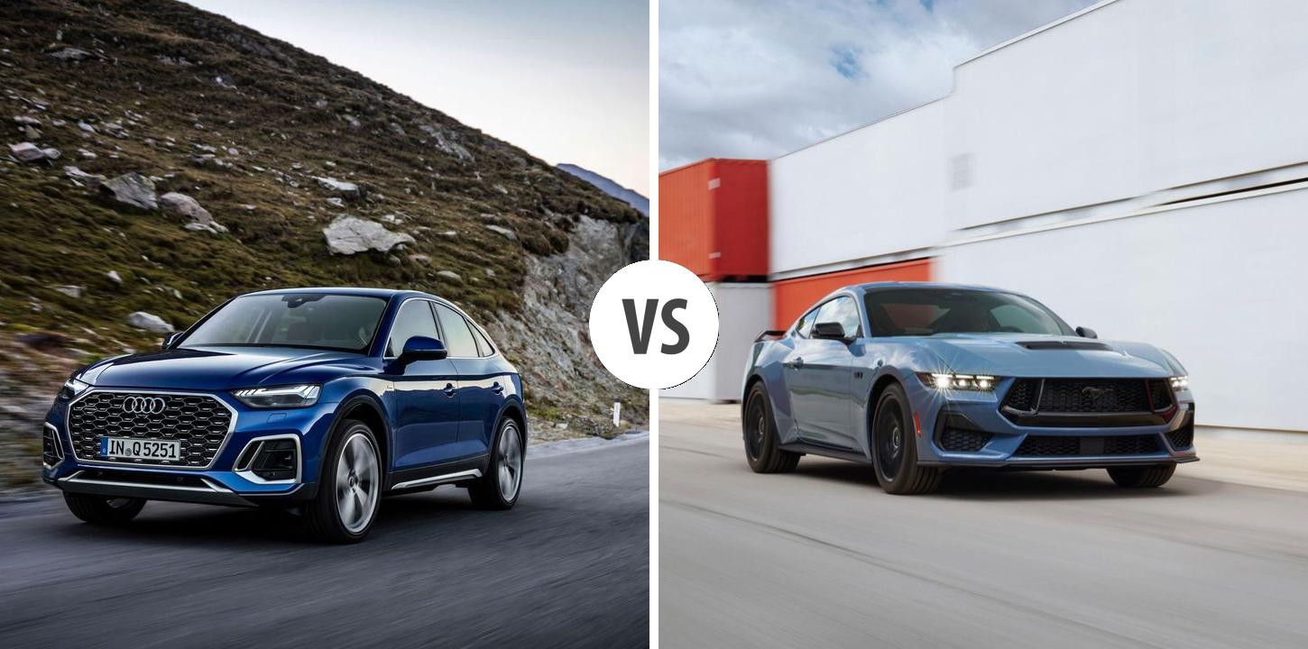 Audi Q5 Sportback VS Ford Mustang Fastback – Vergleiche Preise ...