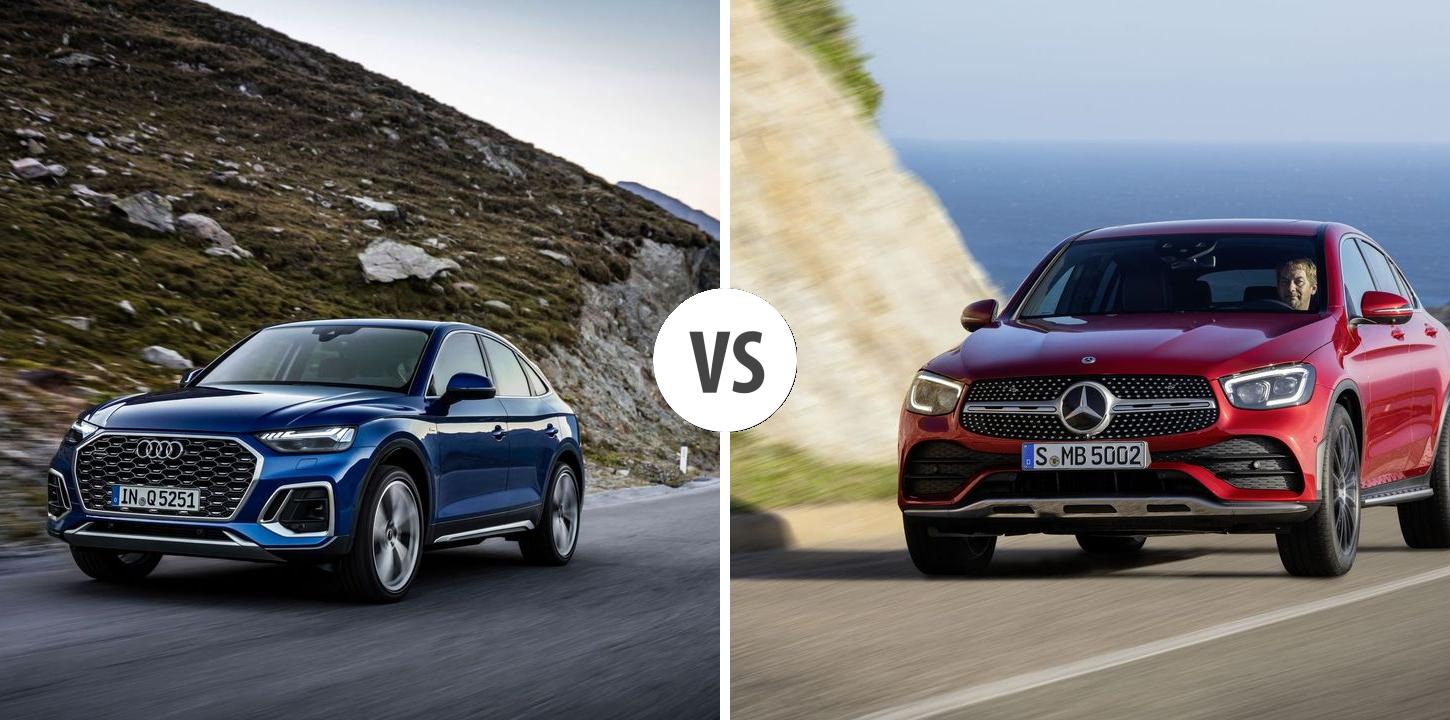 Audi Q5 Sportback VS Mercedes GLC Coupé – Vergleiche Preise, Leistung, Kofferraum ...