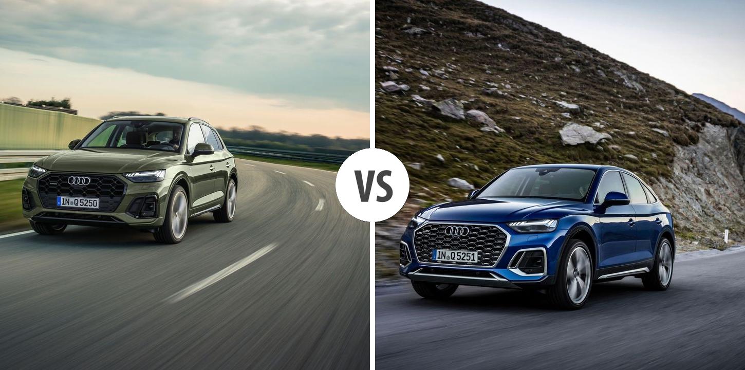 Audi Q5 VS Audi Q5 Sportback – Vergleiche Preise, Leistung, Kofferraum ...
