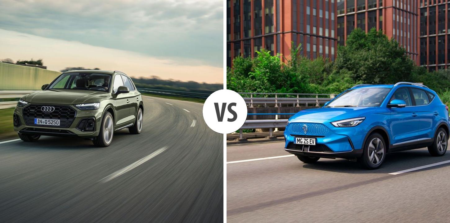 Audi Q5 VS MG ZS EV – Vergleiche Preise, Leistung, Kofferraum & Ausstattungen | AUTOGOTT.DE