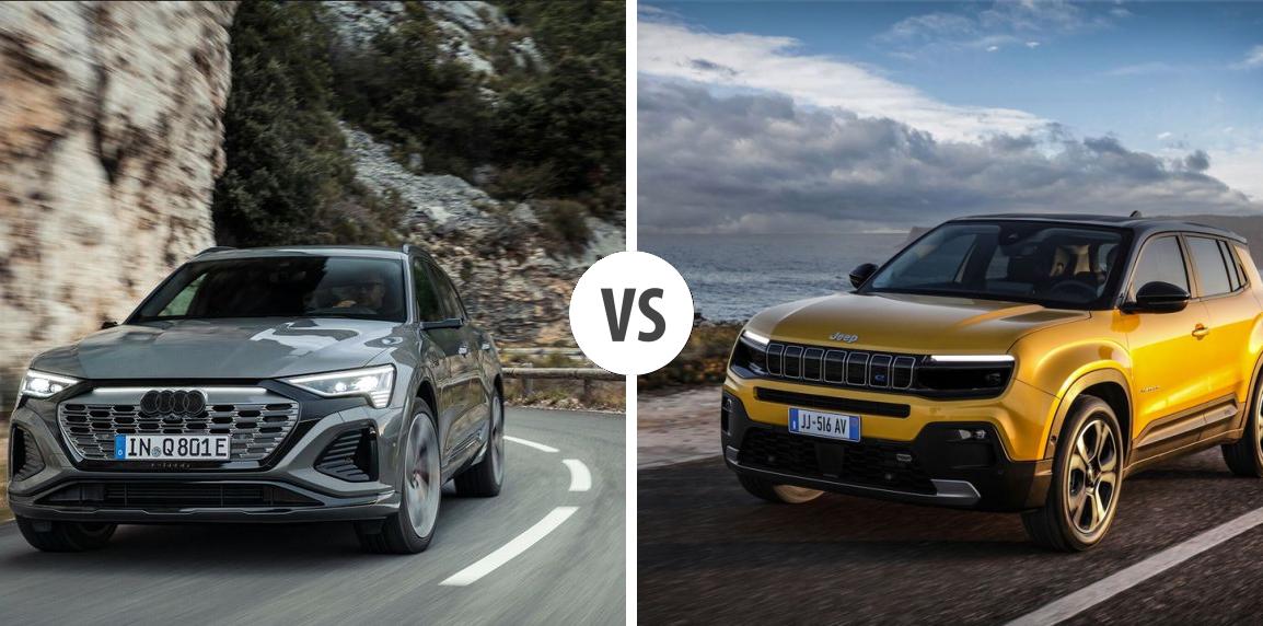 Audi Q8 e-tron VS Jeep Avenger Electric – Vergleiche Preise, Leistung ...
