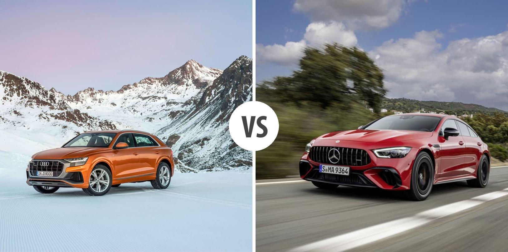 Audi Q8 VS Mercedes AMG GT 4-Türer Coupé – Vergleiche Preise, Leistung ...