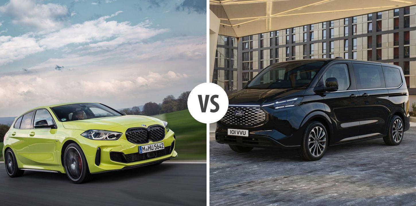 BMW 1er VS Ford E-Tourneo Custom – Vergleiche Preise, Leistung ...