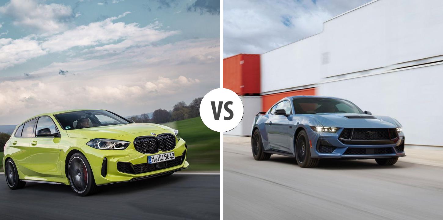 BMW 1er VS Ford Mustang Fastback – Vergleiche Preise, Leistung ...