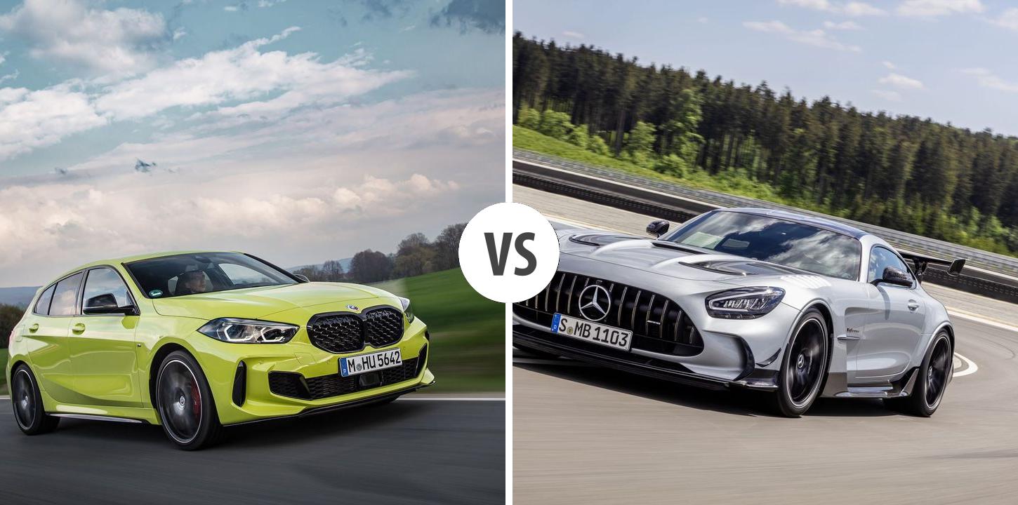 BMW 1er VS Mercedes AMG GT Coupé – Vergleiche Preise, Leistung ...