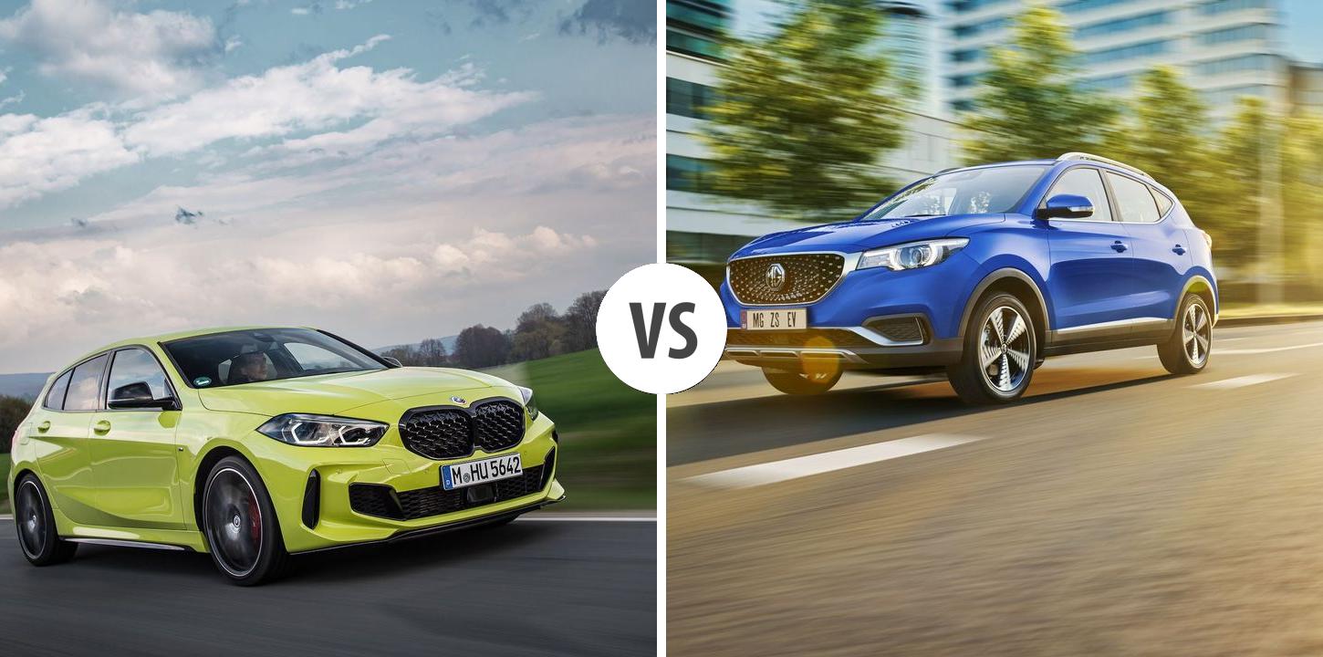 BMW 1er VS MG ZS Autovergleich | AUTOGOTT.DE