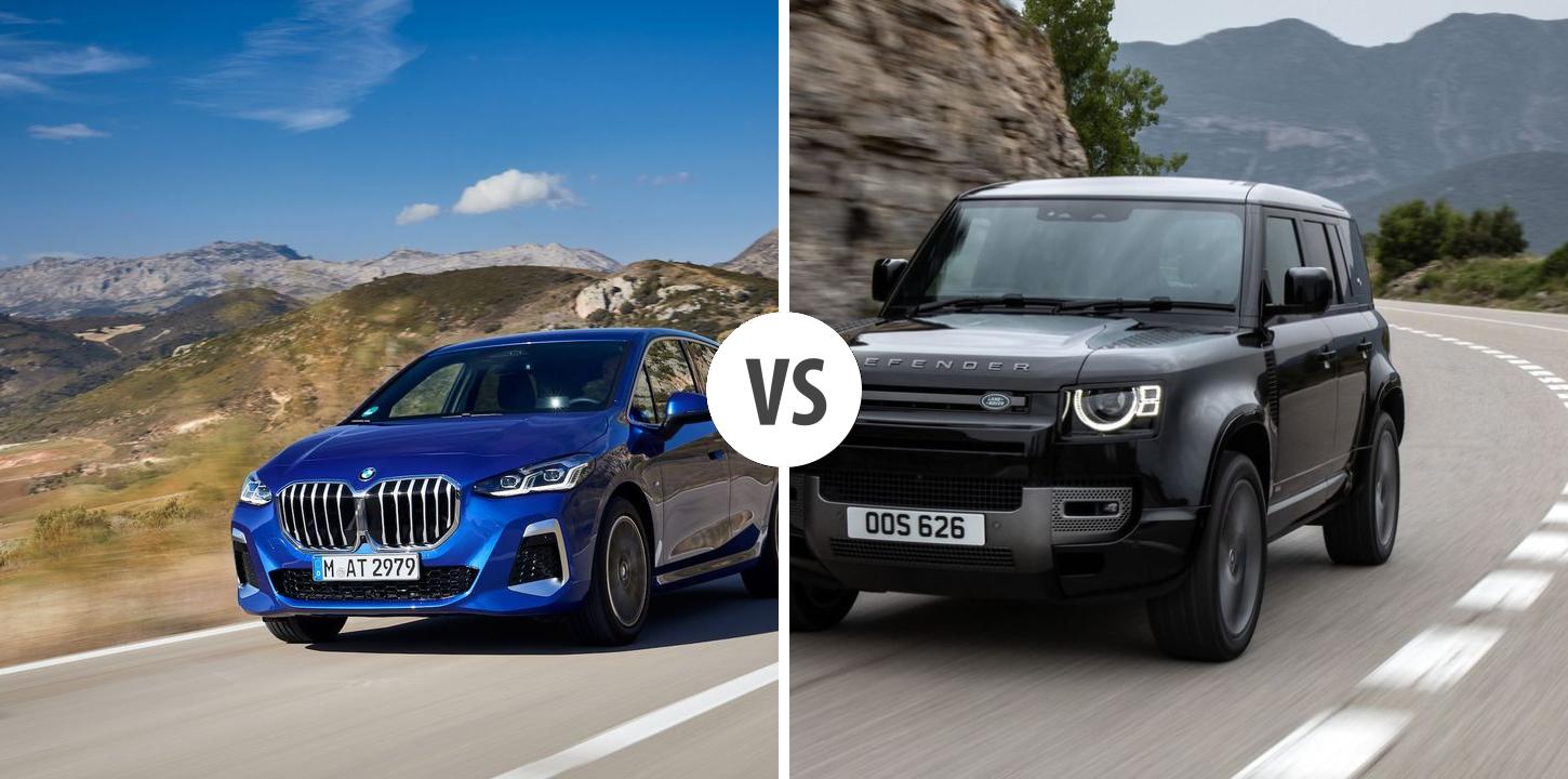 BMW 2er Active Tourer VS Land Rover Defender Autovergleich | AUTOGOTT.DE