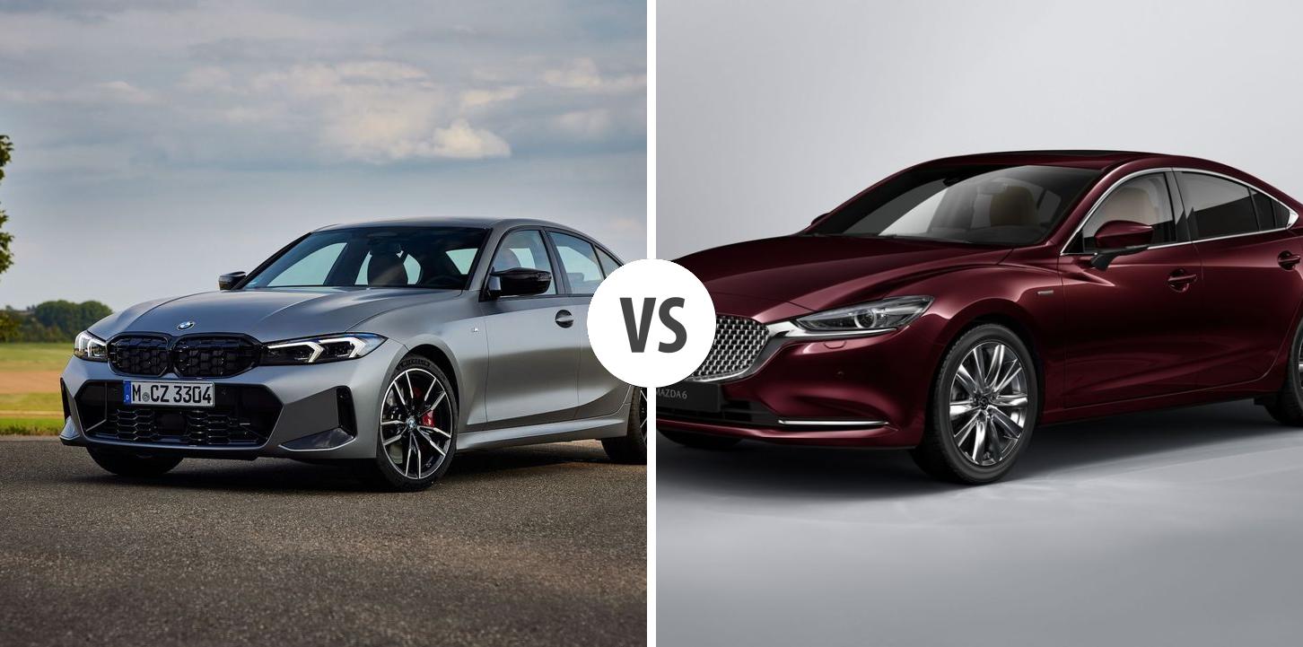 BMW 3er Limousine VS Mazda 6 4-Türer – Vergleiche Preise, Leistung ...