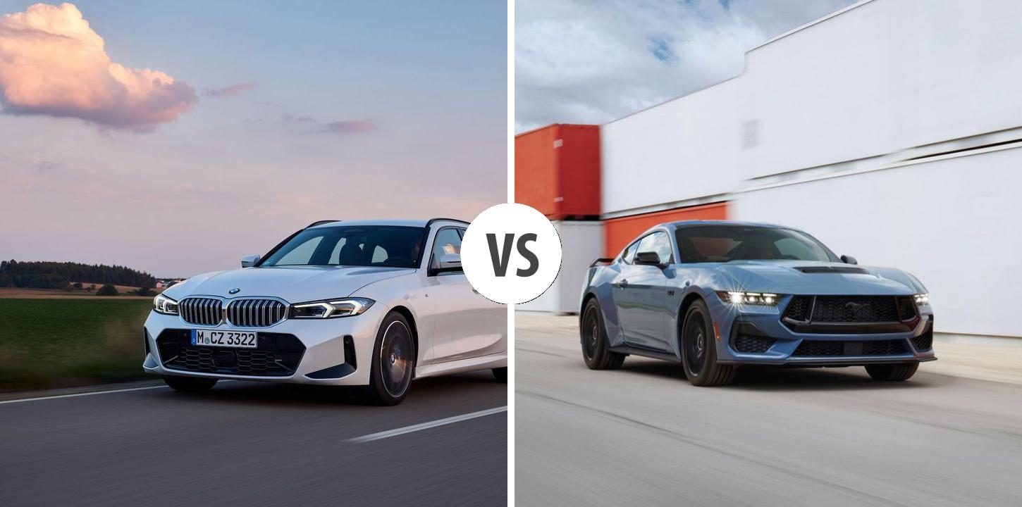 BMW 3er Touring VS Ford Mustang Fastback – Vergleiche Preise, Leistung ...