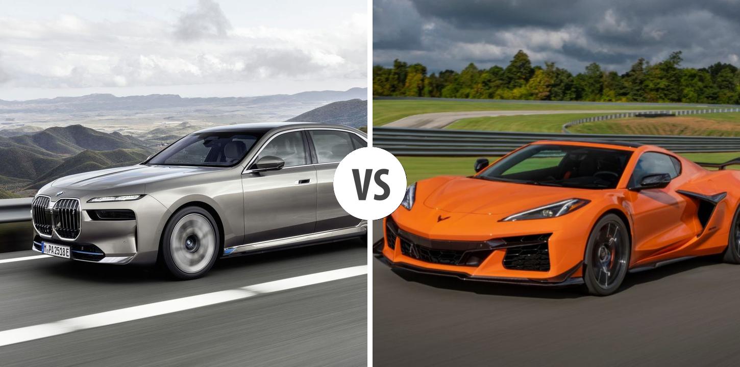 BMW i7 VS Chevrolet Corvette Coupe – Vergleiche Preise, Leistung ...