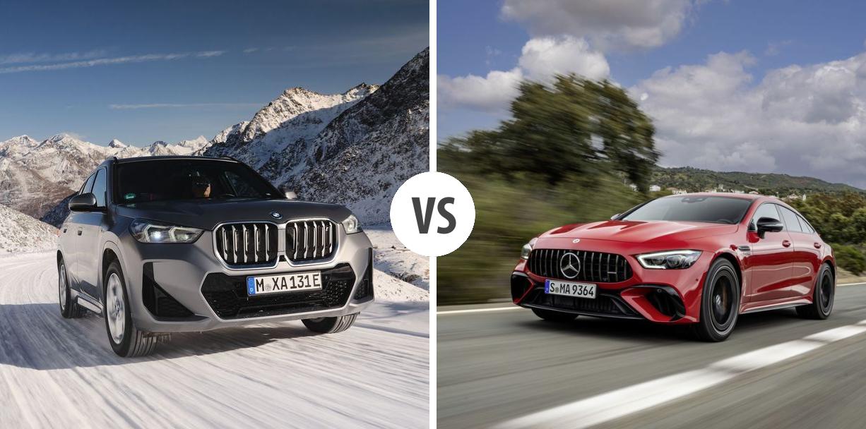BMW iX1 VS Mercedes AMG GT 4-Türer Coupé – Vergleiche Preise, Leistung ...